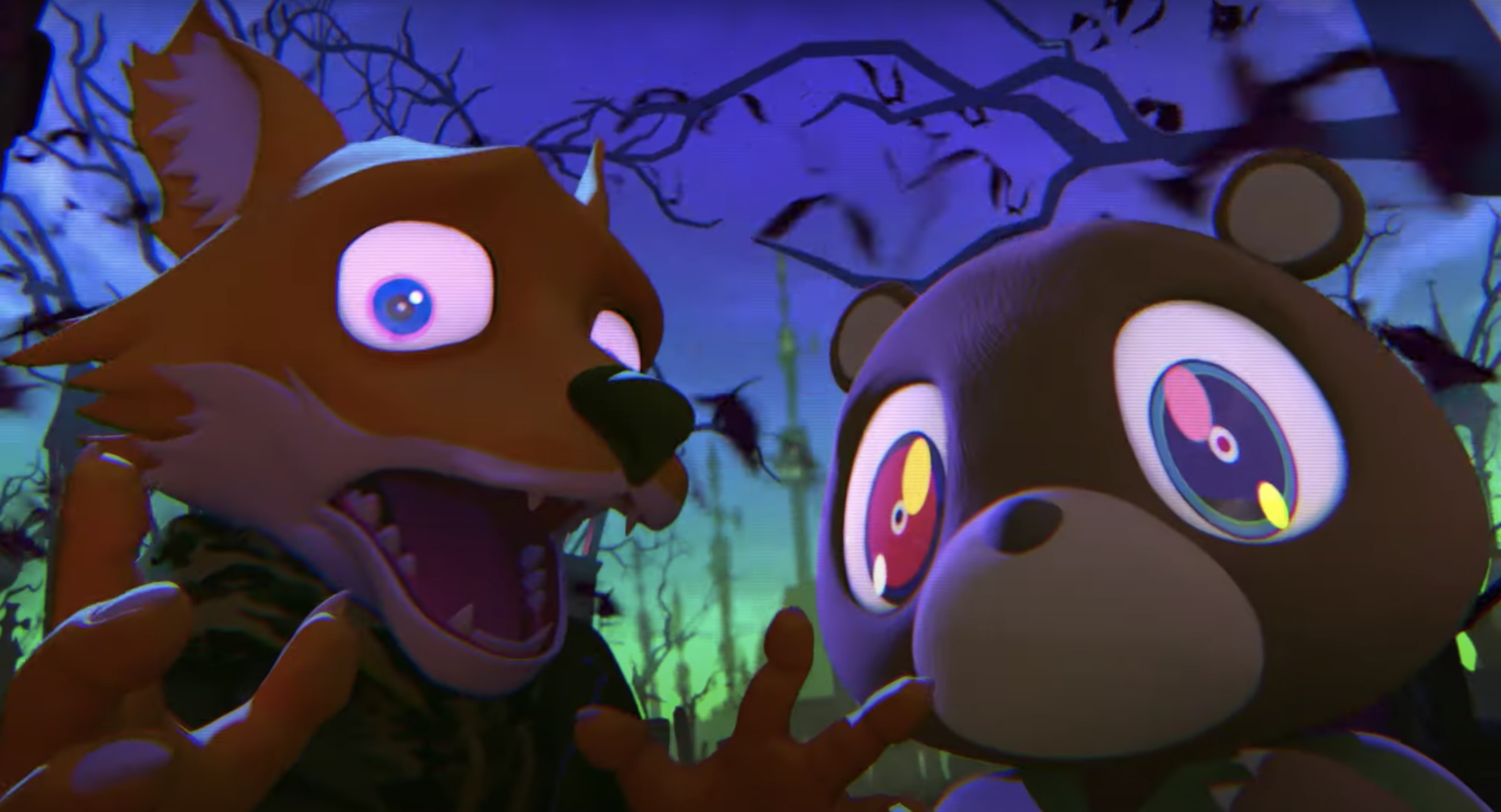 Kid Cudi has shared a trailer for a Kids See Ghost TV show with Kanye ...