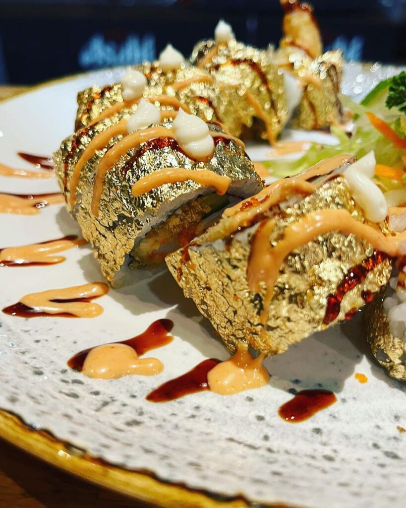 Dublin Gets Gold-Plated Sushi - District Magazine